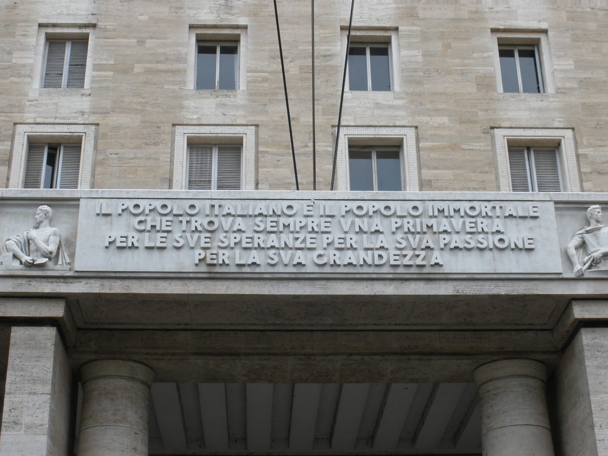 51. Mussolini and the Piazza of Augustus the Emperor : GET READY FOR ROME!