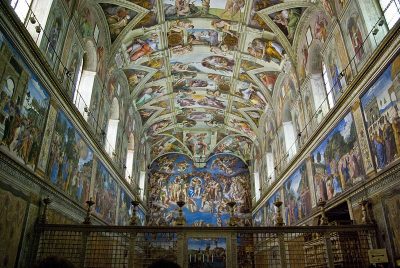 98. The Design of Michelangelo's Ceiling in the Sistine Chapel : GET ...